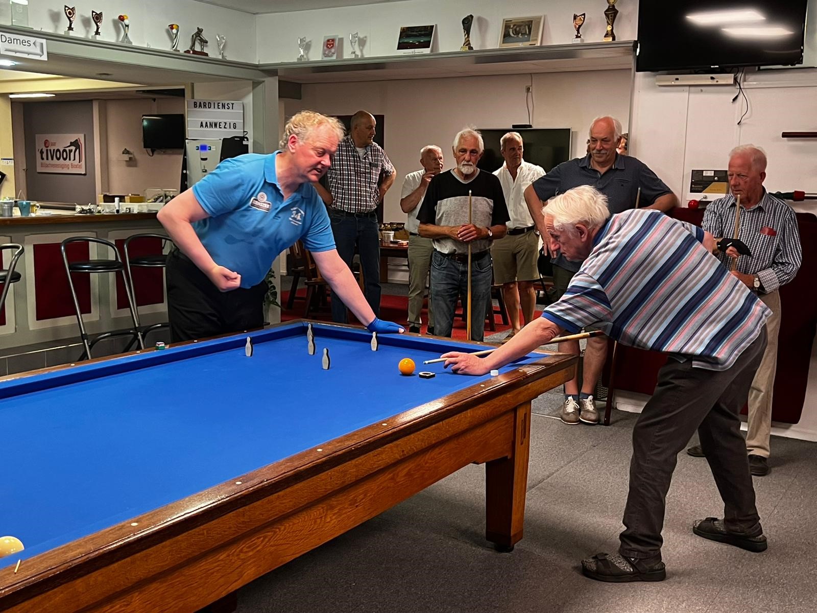 OldStars biljart in het woonzorgcentrum - OldStars
